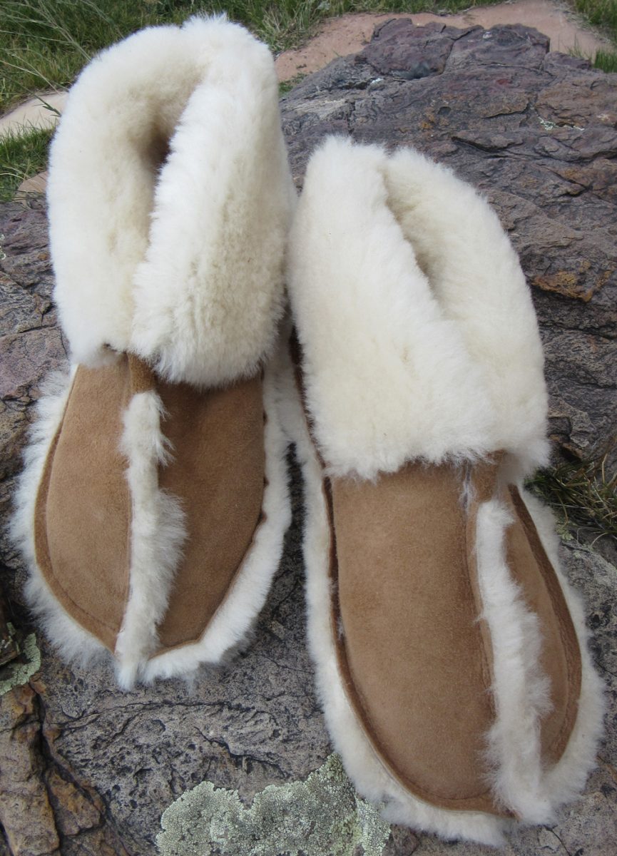 Ladies Shearling Slippers | Custom Sheepskin FootwearThe Sheepherder
