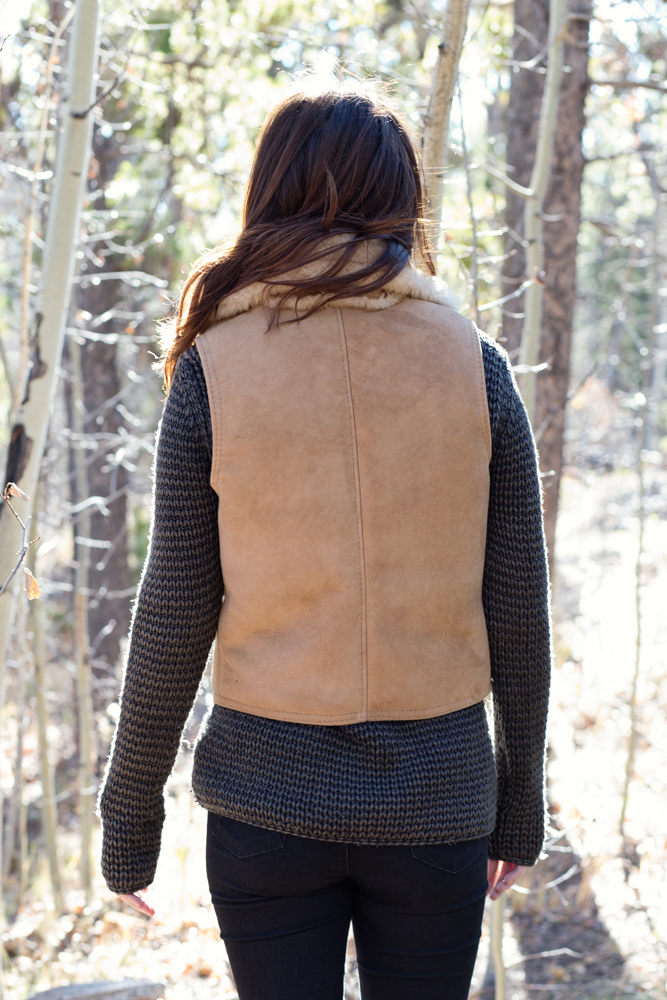 Sheepskin Vest for Women | Handmade Shearling ApparelThe Sheepherder