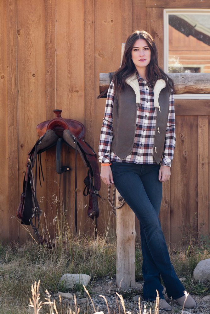 Sheepskin Vest for Women | Handmade Shearling ApparelThe Sheepherder