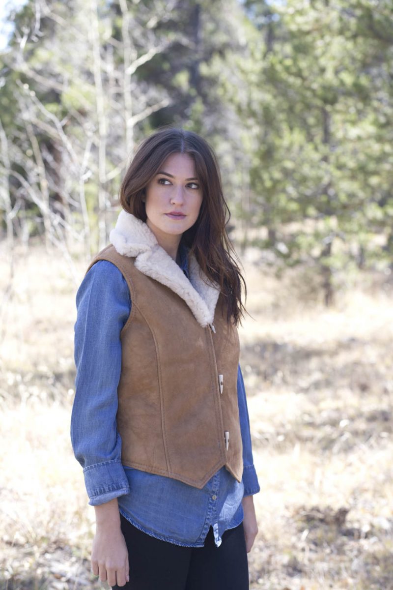 Sheepskin Vest for Women | Handmade Shearling ApparelThe Sheepherder