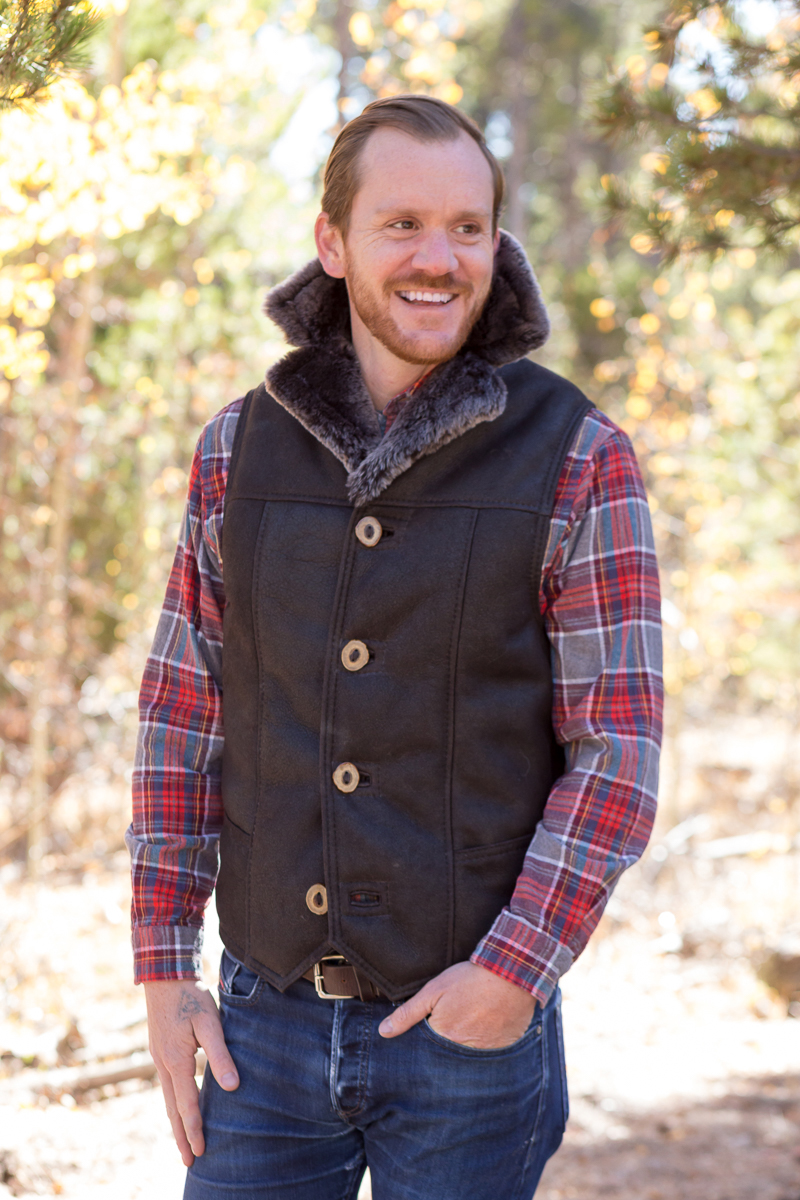 Sheepskin Vest for Men | Handmade Shearling OuterwearThe Sheepherder