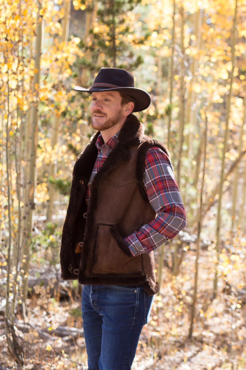 Men's Sheepskin Vest | Fine Shearling GarmentsThe Sheepherder