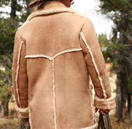 Men's Shearling Coat | Custom Sheepskin Jacket