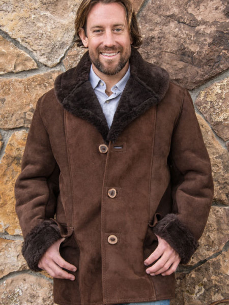 Shearling Coat for Men | Custom Sheepskin Outerwear