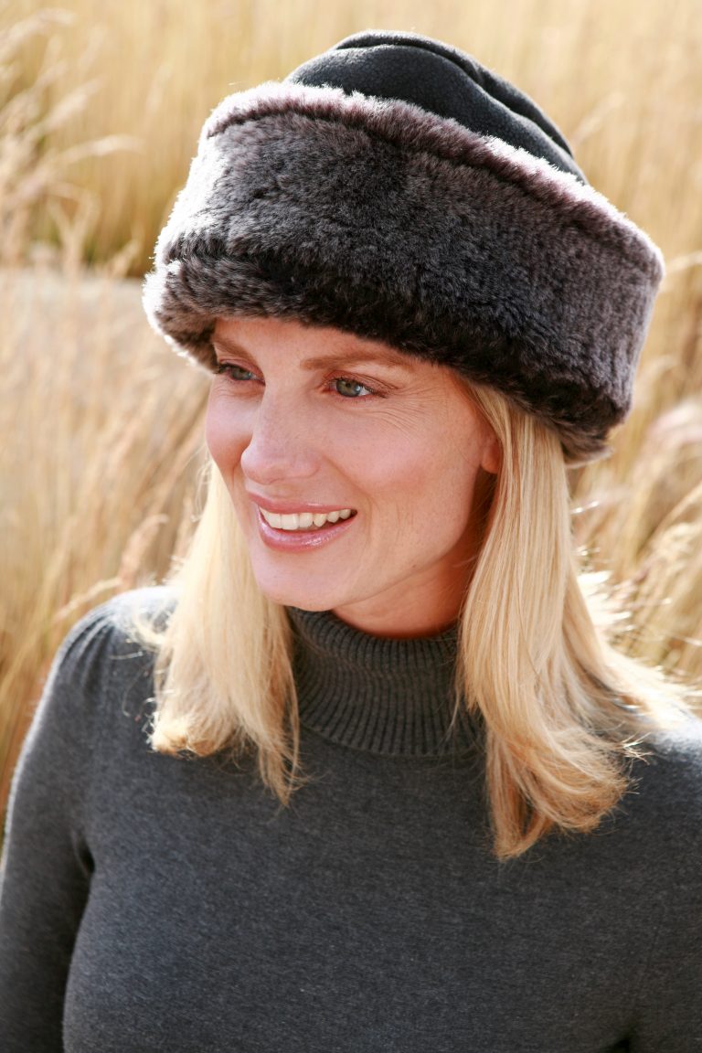 Ladies Sheepskin Hats | Custom Shearling HeadwearThe Sheepherder